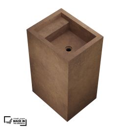 Verbier Freestanding Wash Basin With Ledge