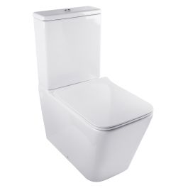 Zephyr Close Coupled WC With Soft Close Seat And Cover