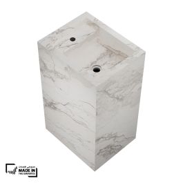 Verbier Freestanding Wash Basin With Ledge