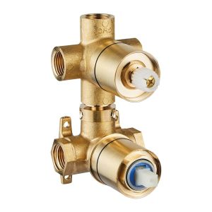 Fonteyn Wall Mounted Concealed Shower Mixer With 3 Way Diverter