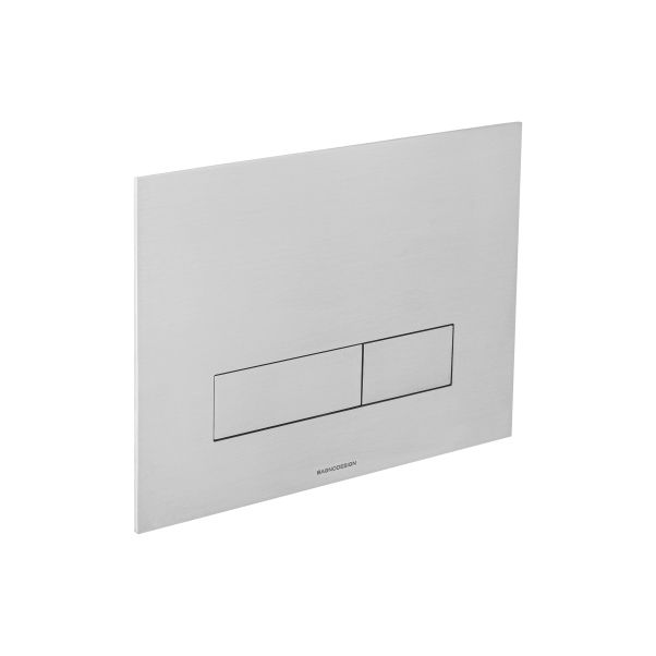 Universal Wall Mounted Square Dual Flush Plate