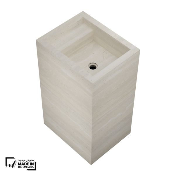 Verbier Freestanding Wash Basin With Ledge